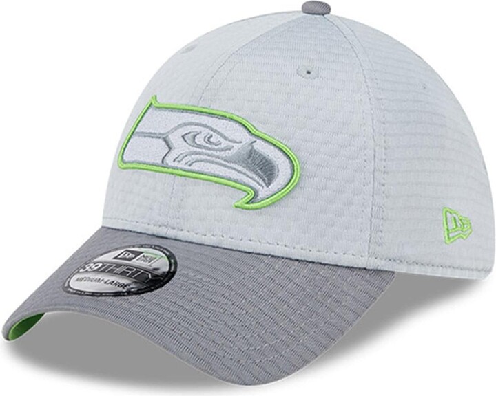 New Era Men's Gray Seattle Seahawks 2024 Nfl Training Camp 39THIRTY ...
