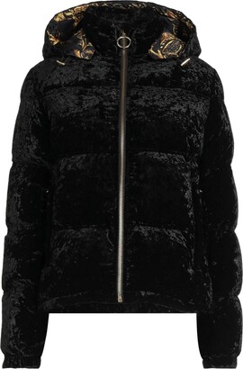 Versace La Greca print puffer jacket - ShopStyle