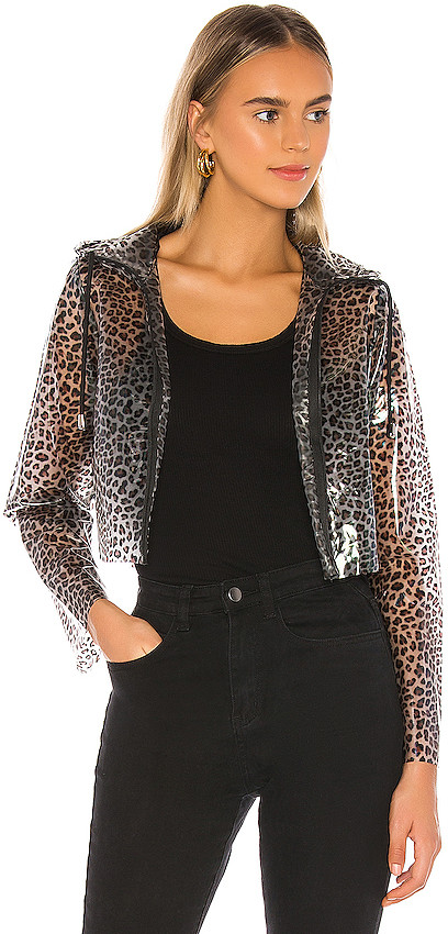 superdown Jacquie Cropped Raincoat - ShopStyle