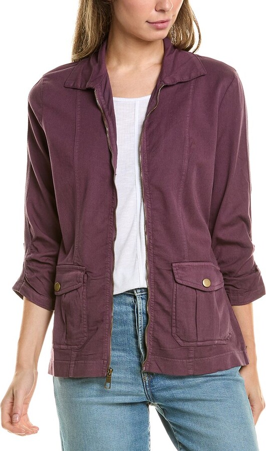 XCVI Wearables Tanner Utility Jacket - ShopStyle