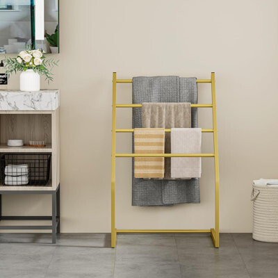 HIGEMZ Freestanding Towel Rack - ShopStyle Shelves