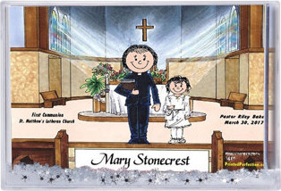 Printed Perfection Personalized Communion, Girl - Female Priest MINI ...