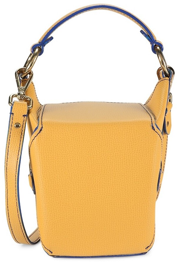 Jeff Wan Lunch Box 11 Leather Top Handle Bag - ShopStyle