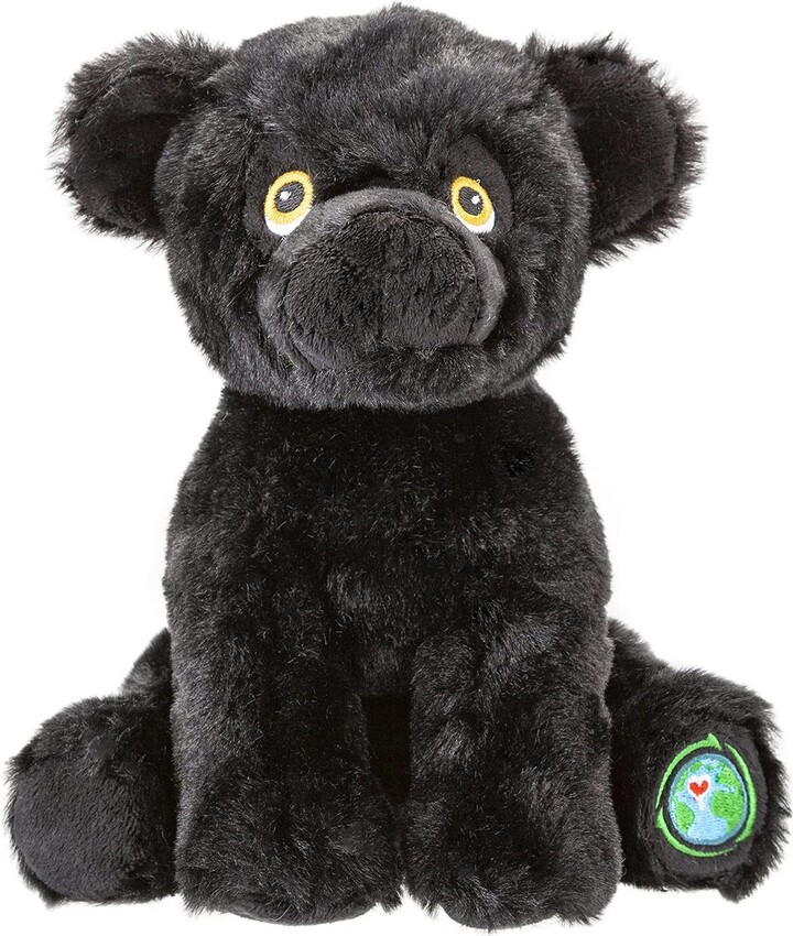 VFM e-Store Panther Soft Toy Eco Friendly Plush 100% Recycled Cuddly Environmental23cm ...
