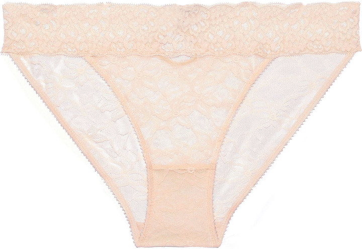 Heidi Klum Intimates Cutout Leavers Lace Low-rise Briefs - ShopStyle ...