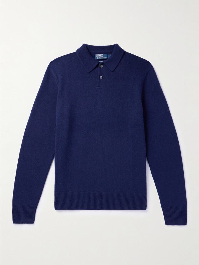 Polo Ralph Lauren Cashmere Polo Shirt - ShopStyle