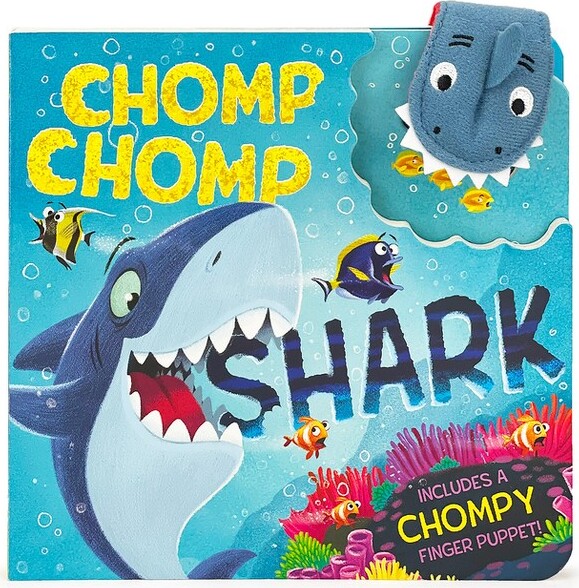 Cottage Door Press Chomp Chomp Shark - by Brick Puffinton (Board Book ...