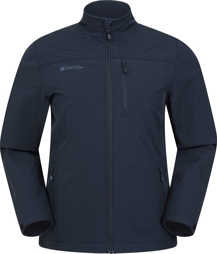 Mountain Warehouse Grasmere Mens Softshell Jacket - Water Resistant ...