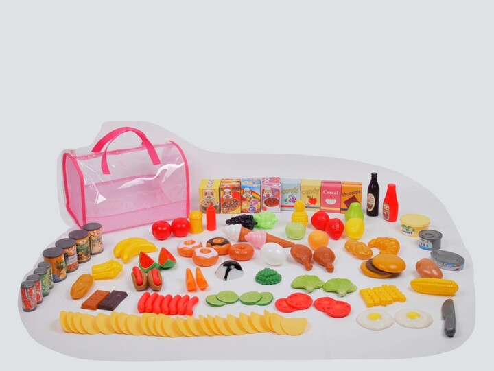 Gi-go Gi Go Toy 120 Piece Play Food In Carry Bag - ShopStyle