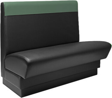 QA Group Olympic Style Single Restaurant Booth Seating - Contrast ...