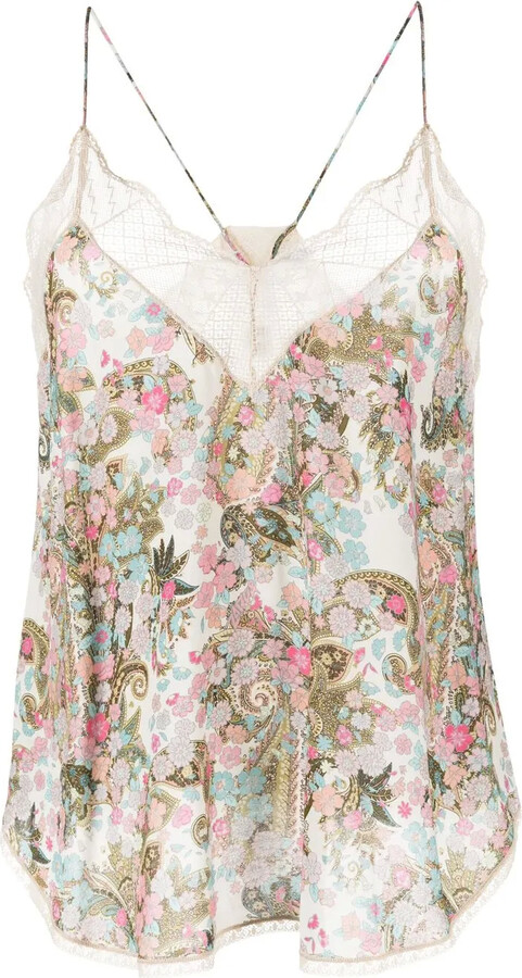 Zadig & Voltaire Christy Soft Yoko top - ShopStyle