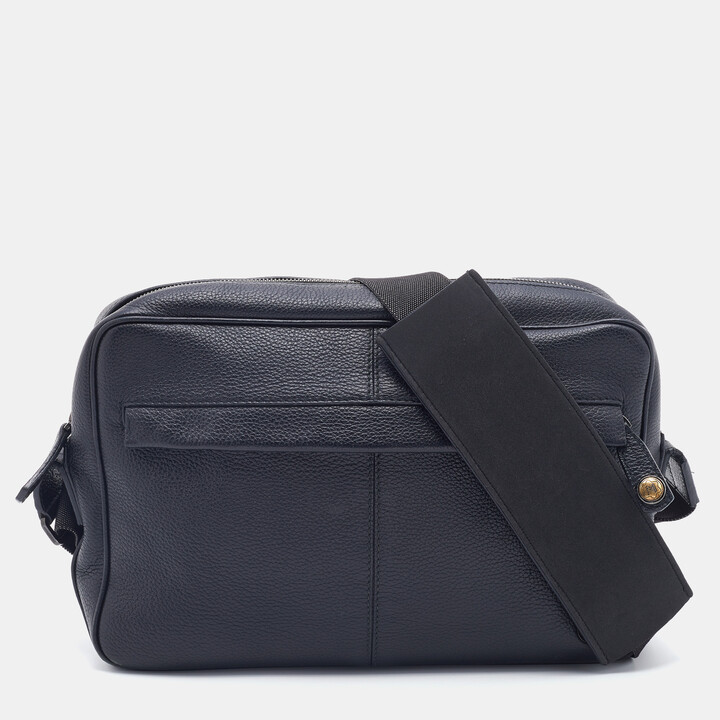 Montblanc Black Leather Crossbody Bag - ShopStyle