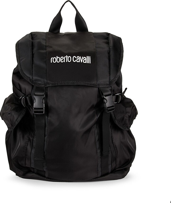 Roberto Cavalli Logo Backpack - ShopStyle