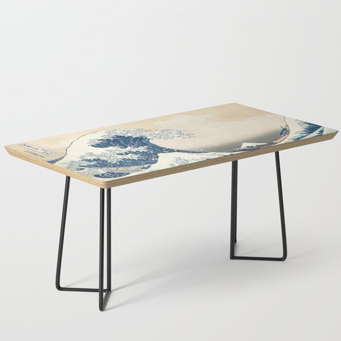 Society6 The Great Wave Off Kanagawa by Katsushika Hokusai Thirty Six ...