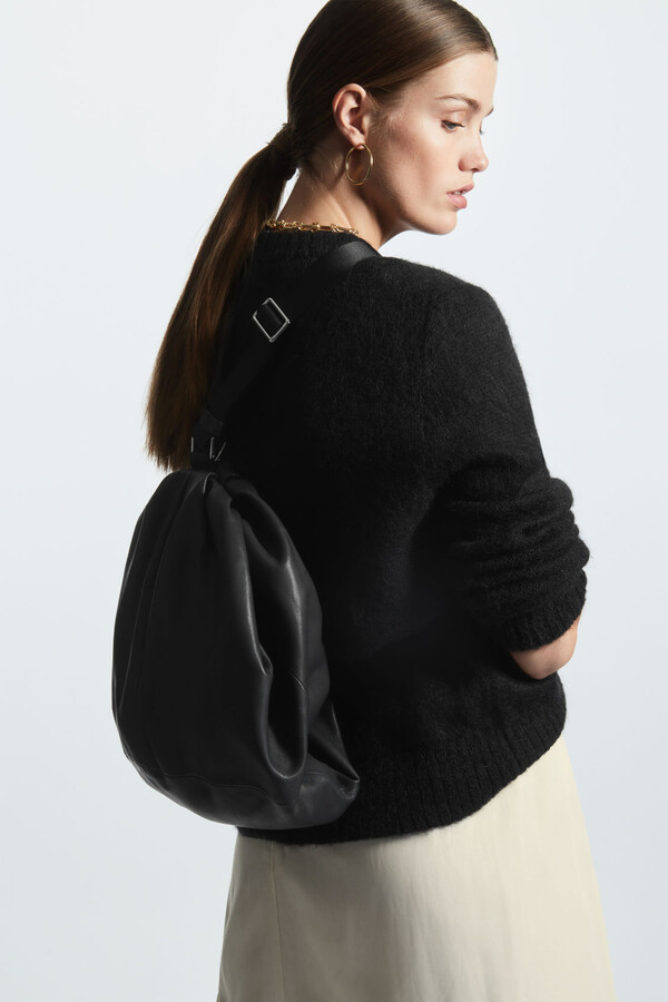 COS Sling Backpack - Leather - ShopStyle