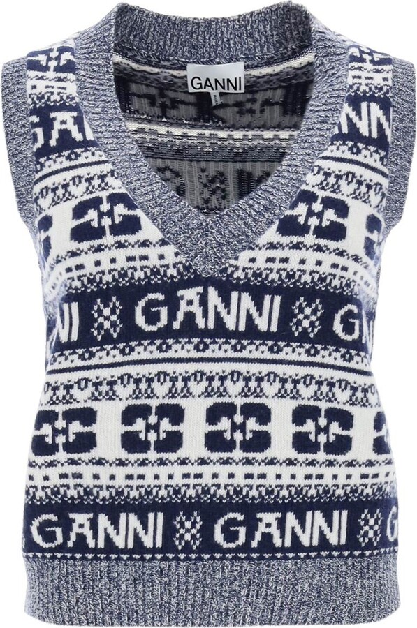 Ganni Vests - ShopStyle