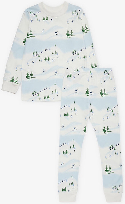 Sleepy Doe Ski Strawberry-print cotton pyjama set 1-9 years 5-6 Years ...