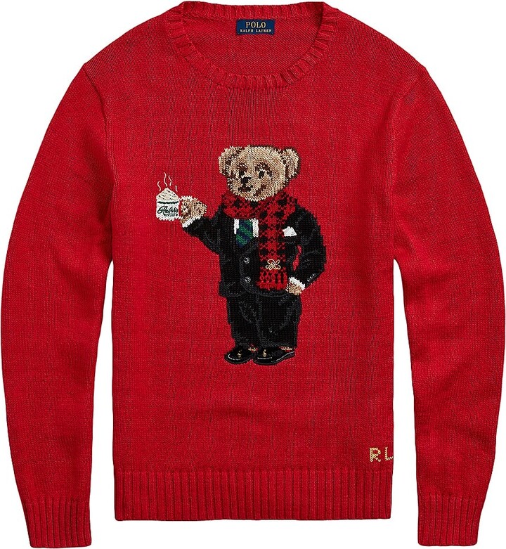 Polo Ralph Lauren Polo Bear Knit Sweater - ShopStyle
