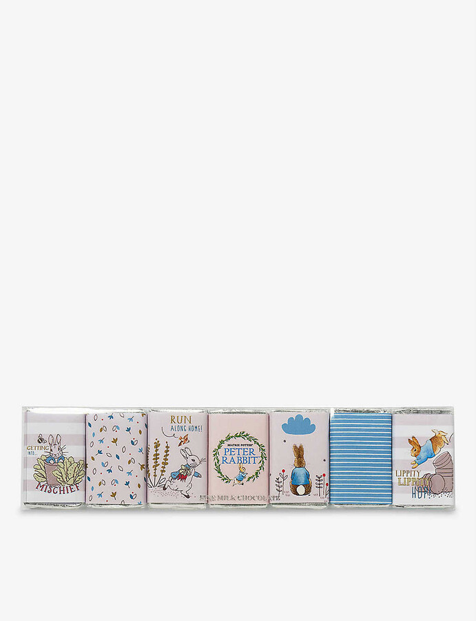 Charbonnel et Walker Peter Rabbit mini milk chocolate bar set of seven ...