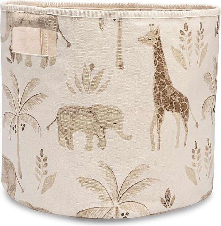 Crane Baby Baby's Kendi Safari Storage Bin - Brown - ShopStyle Cribs