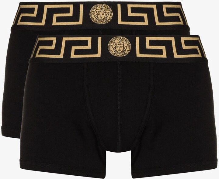 Versace Greca Border Boxer Briefs Set - ShopStyle