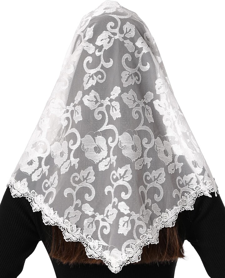 Bozidol Catholic Mass Mantilla Chapel Veil Religious Christian Head ...