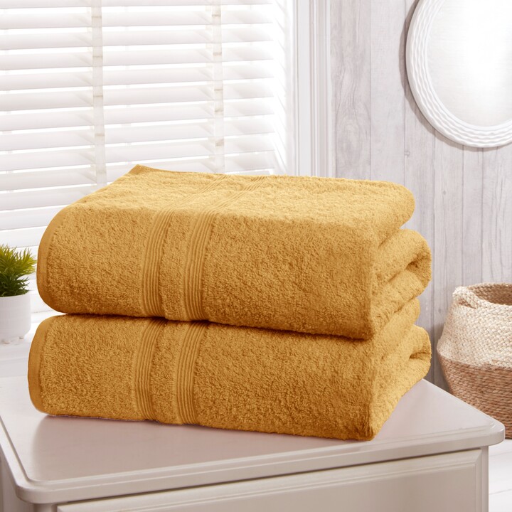 Rapport Home Camden 2 Piece Towel Bale-Ochre - ShopStyle