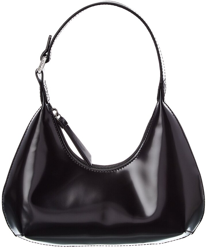 Bzees By Far Amber Small Leather Hobo Bag - ShopStyle