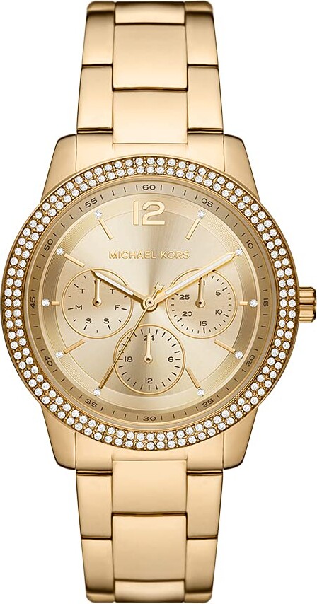 Michael Kors Women's Tibby Quartz Watch with Stainless Steel Strap ...