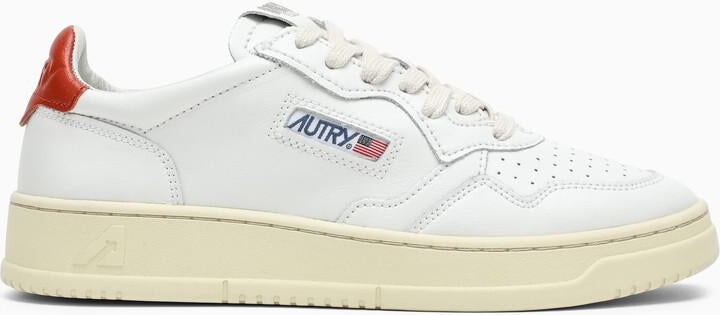 AUTRY Medalist white/rust trainer - ShopStyle Sneakers & Athletic Shoes