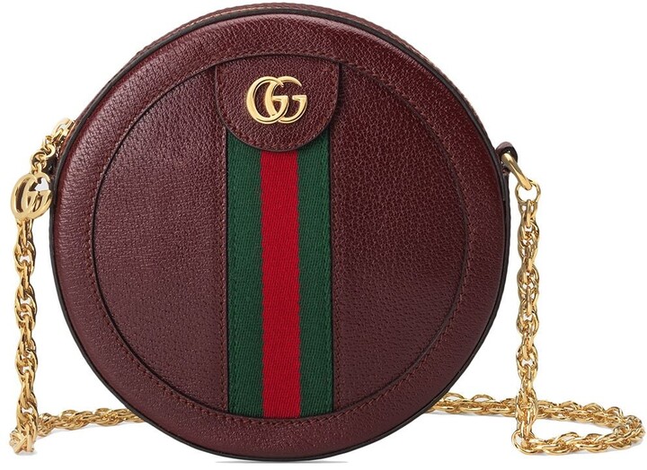 Gucci Ophidia mini round shoulder bag - ShopStyle