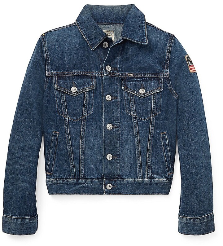 Polo Ralph Lauren Little Boy's & Boy's Trucker Denim Jacket - ShopStyle