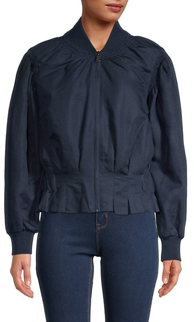 Frame Shawl Collar Pintuck Jacket - ShopStyle