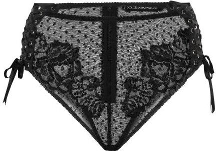 Dolce & Gabbana High-waisted lace briefs - ShopStyle Panties