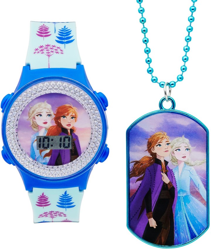 Disney's Frozen 2 Digital Light-Up Watch & Dog Tag Set - ShopStyle