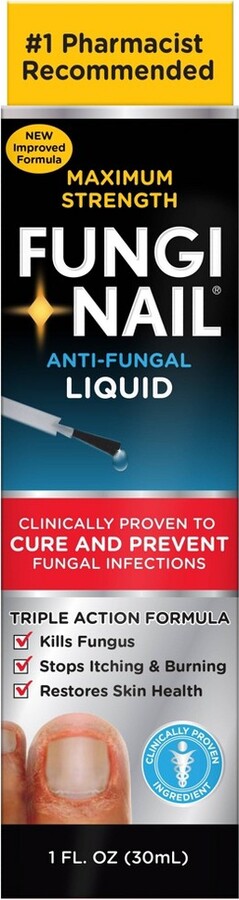 Fungi Nail Anti-Fungal Solution and Brush - 1 fl oz - ShopStyle Skin Care