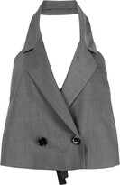 Women's Button down Halter Tops | ShopStyle