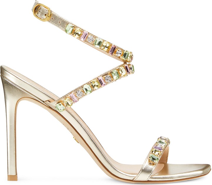 Stuart Weitzman Jaide 100 Gem Sandal - ShopStyle