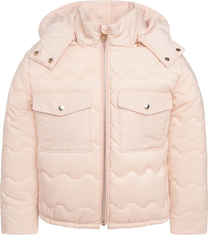 Chloé Children Long-Sleeved Puffer Coat - ShopStyle Girls' Outerwear