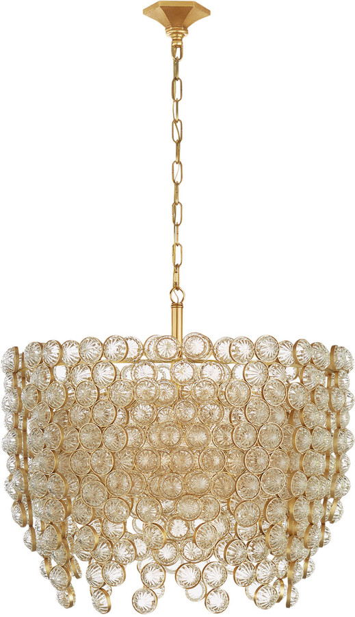Visual Comfort Signature Milazzo Medium Waterfall Chandelier By Julie ...