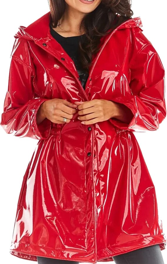 Fancyd red nylon jacket - ShopStyle
