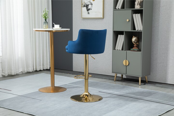 EDWINRAY Bar Stools with Back and Footrest Counter Height Dining Chairs, Set of 2 - ShopStyle