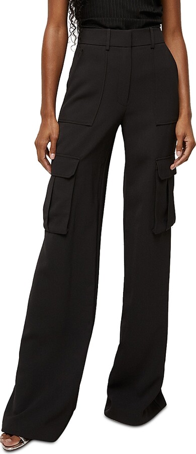 Veronica Beard Saul Wide Leg Cargo Pants - ShopStyle