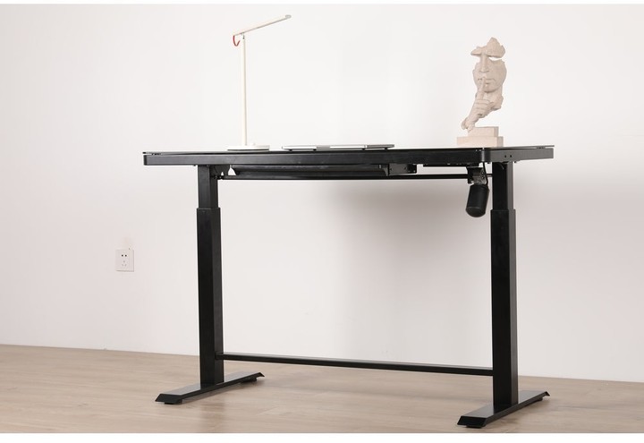 Rye Studio Modern Glass Top Standing Desk - ShopStyle