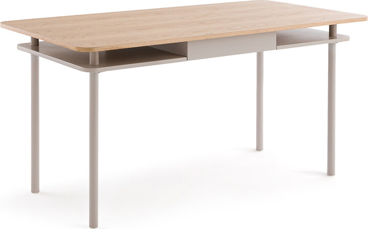 La Redoute Interieurs Biniti Double Top Dining Table/Desk (Seats 6 ...