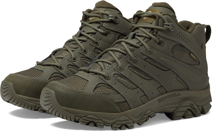 Merrell Men's Moab 3 Tactical Mid Waterproof Military Boot - ShopStyle