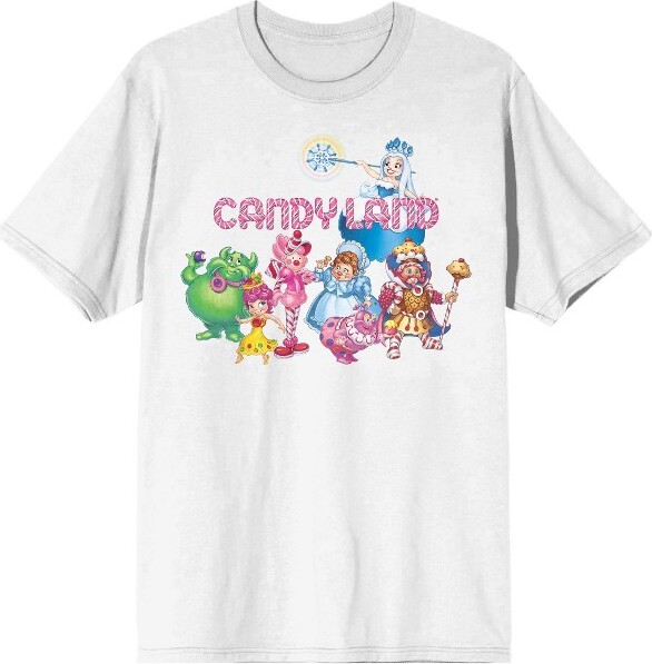 Candy Land Candyland Classic Characters White T-shirt-XL - ShopStyle ...