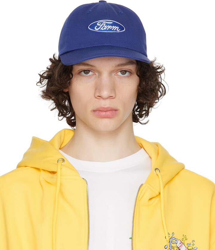 Sky High Farm Workwear Blue Quil Lemons Farm Cap - ShopStyle Hats