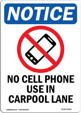 SignMission No Cell Phone Use Sign with Symbol - ShopStyle Home Office
