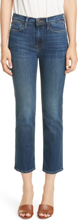 Frame Le High Straight Leg Jeans - ShopStyle